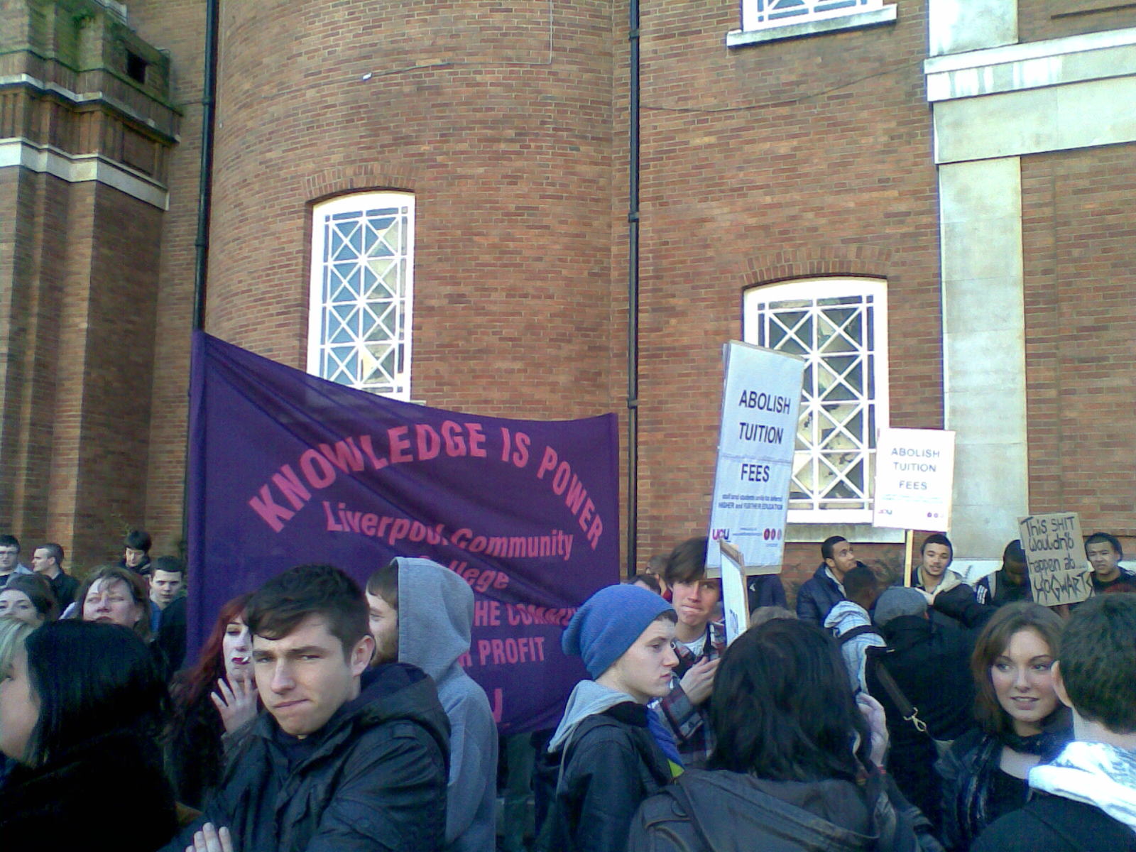 Students Protest In Liverpool | The Communist