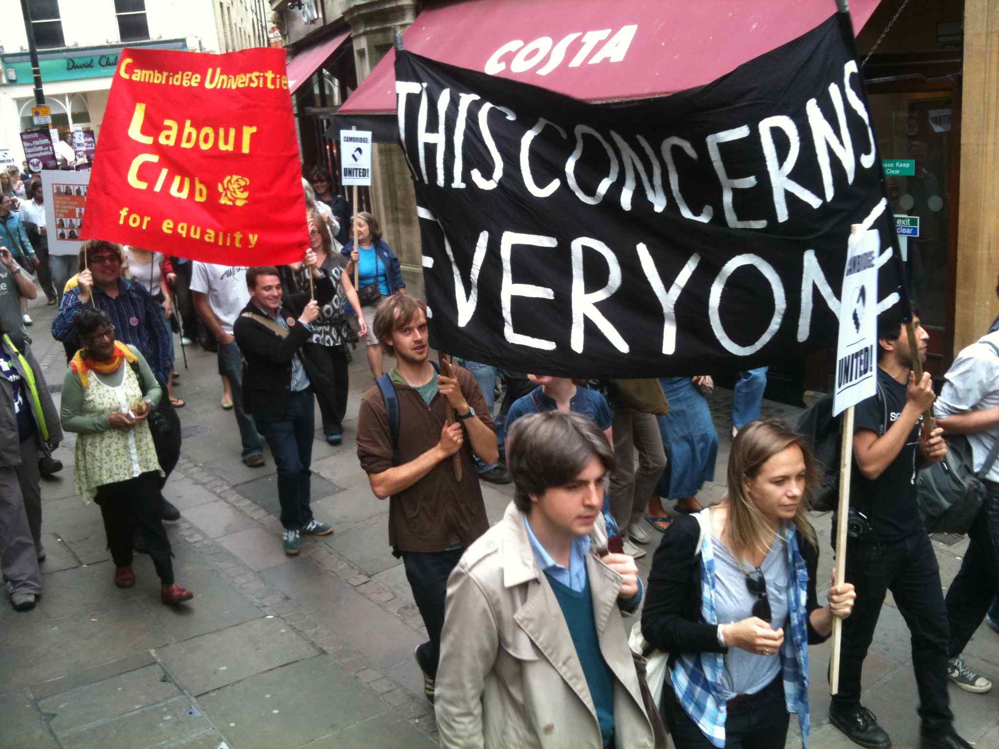 EDL march in Cambridge – the Labour movement responds in numbers! | The ...